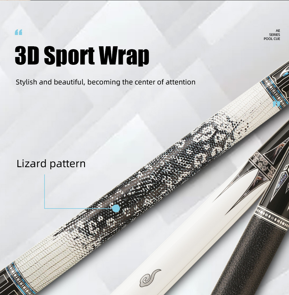 FURY AE-4/5/6/7 Billiard 58" 1/2 Hurricane Pool Cue Stick 12.5mm Maple ...