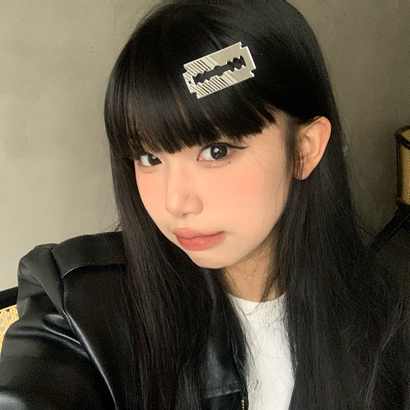 Funny and creative punk simulation blade hairpin hot girl sweet and ...