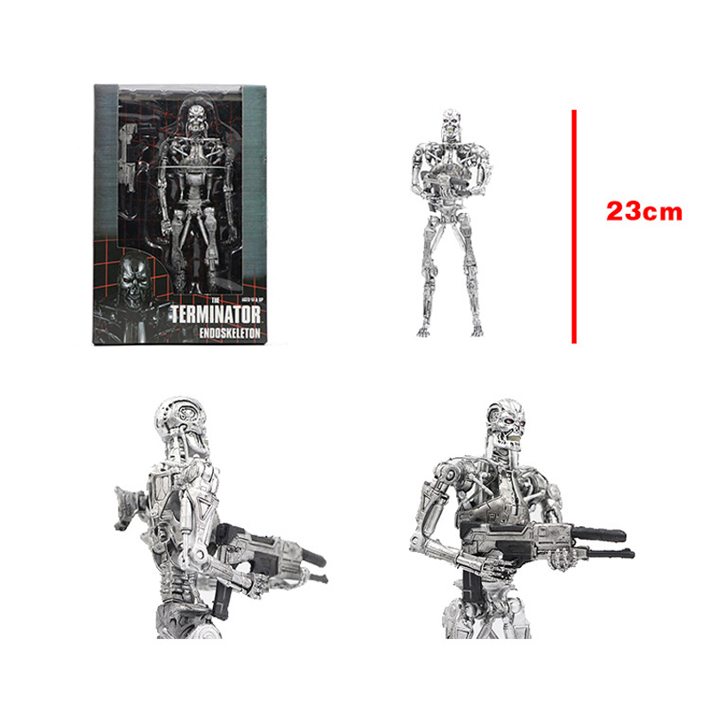 18cm NECA Terminator 2: Judgment Day T-800 Arnold Schwarzenegger Human ...