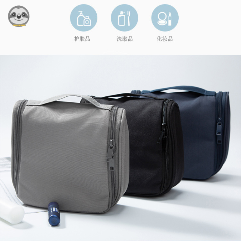 [Ready Stock] Japanese Muji Style/Simple Clamshell Toiletry Bag/24H ...