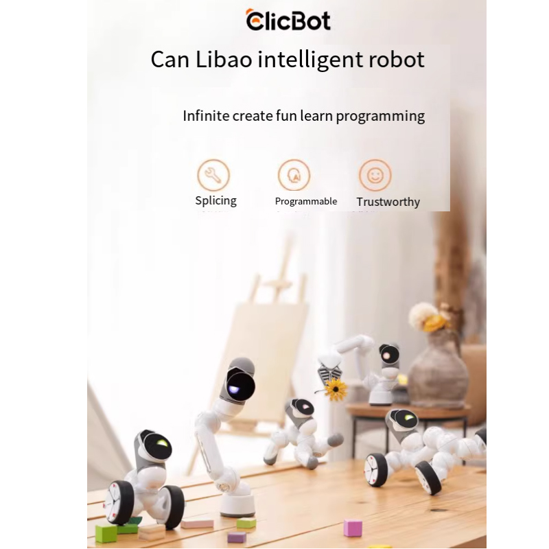 ClicBot Coding Robot Kits, STEM Educational Toy, DIY Blocks ...