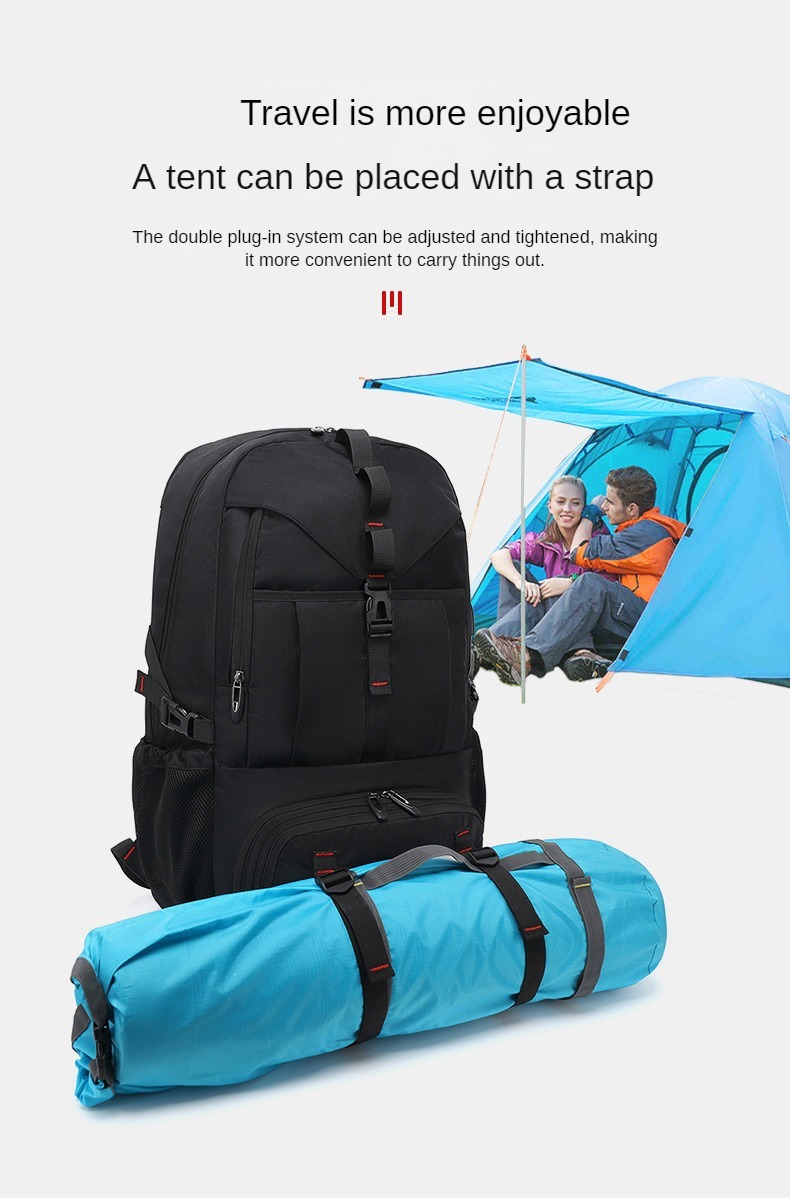 PH available 50-80L Travel Backpack expandable waterproof hiking ...