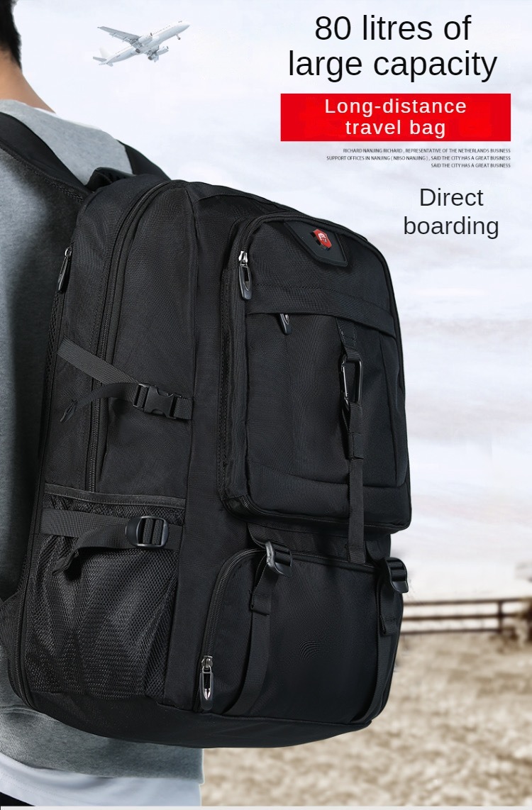 PH available 50-80L Travel Backpack expandable waterproof hiking ...