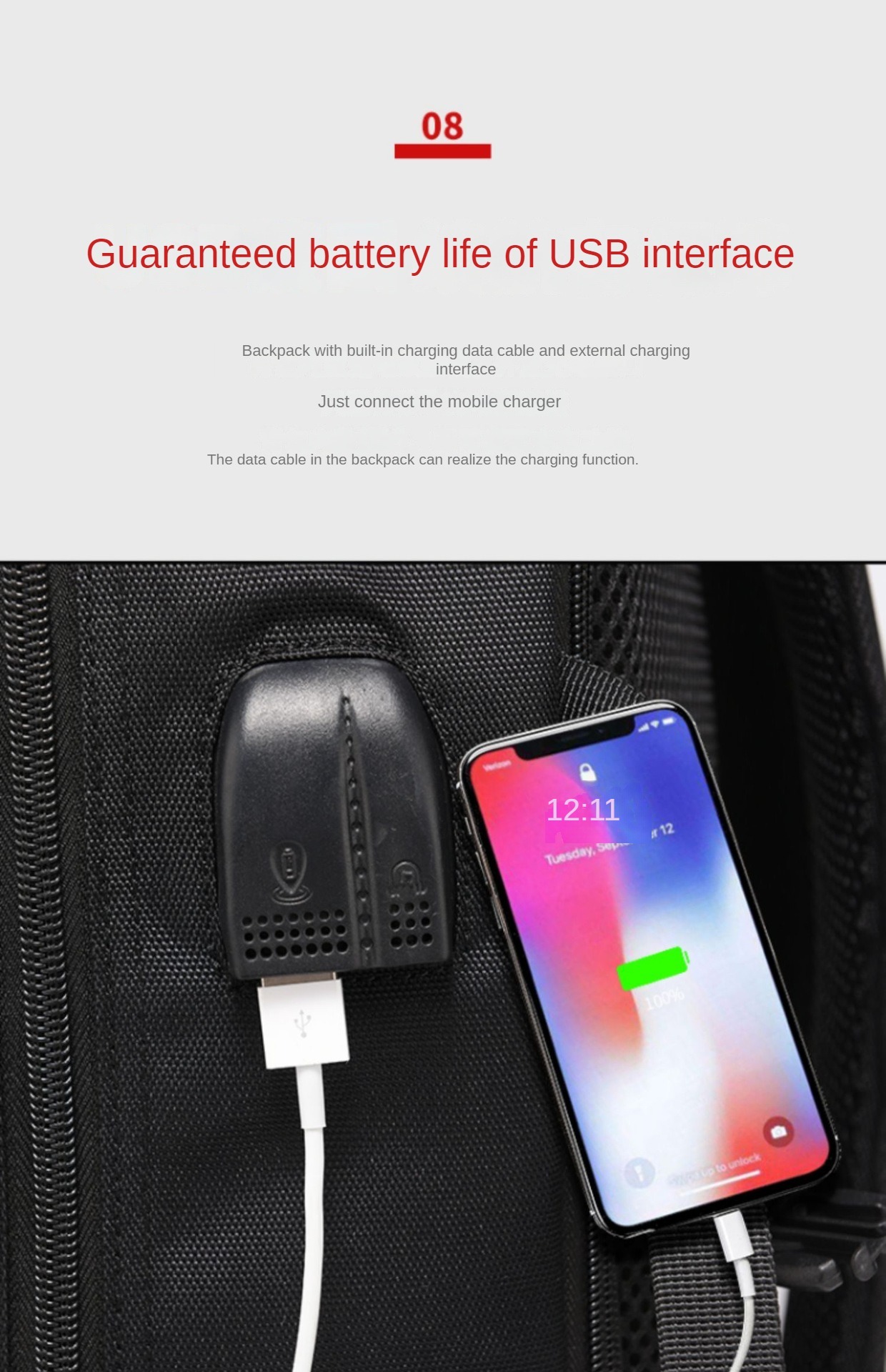 PH available 50-80L Travel Backpack expandable waterproof hiking ...