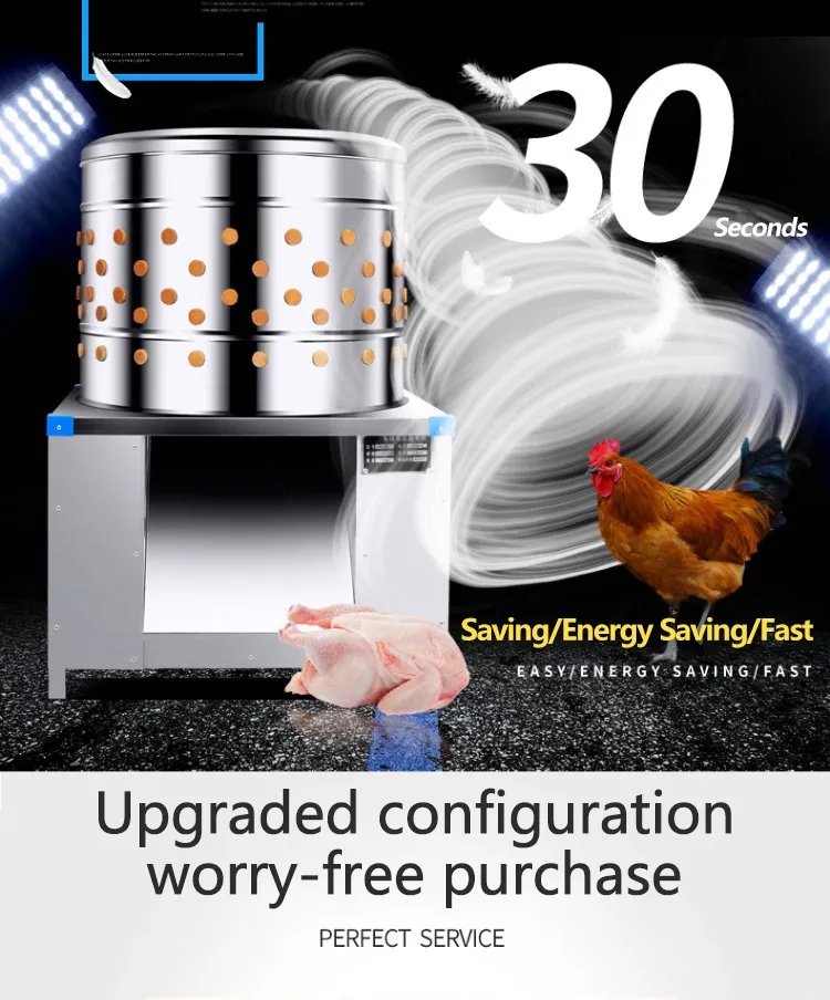 Turkey Chicken Plucker Plucking Machine Poultry De-Feather plucker ...