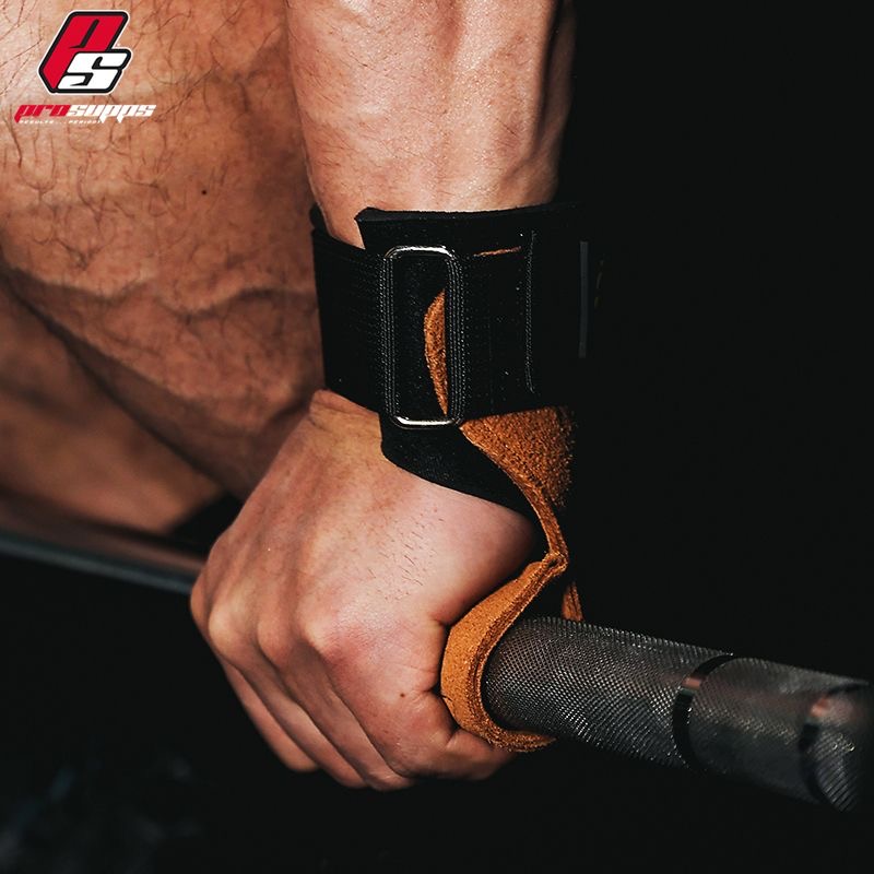 ProSupps Padded Weight Lifting Straps Deadlift with Wrist Support, Gym ...