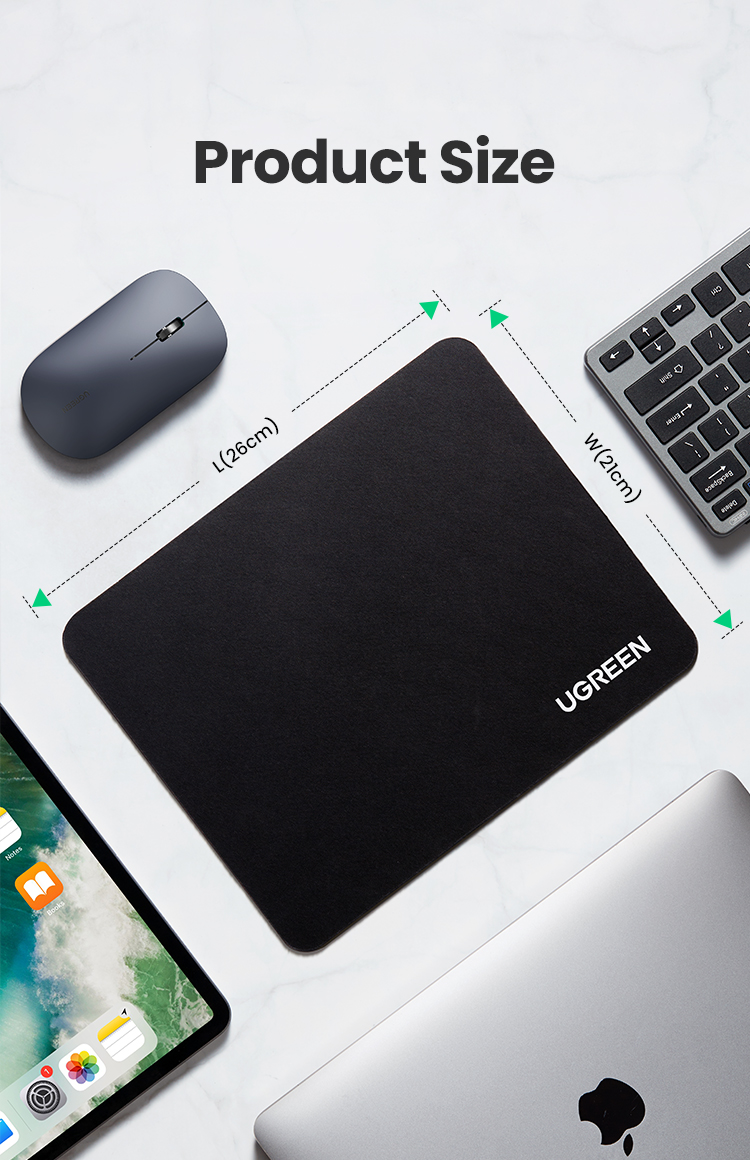 UGREEN Mouse Pad For Mouse Pads Mat 26*21cm Non-Slip Valorant Carpet ...