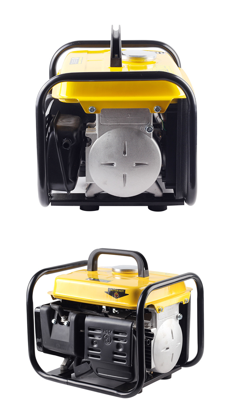 Portable Gasoline Generator Set 950W Household Outdoor Small Generator ...