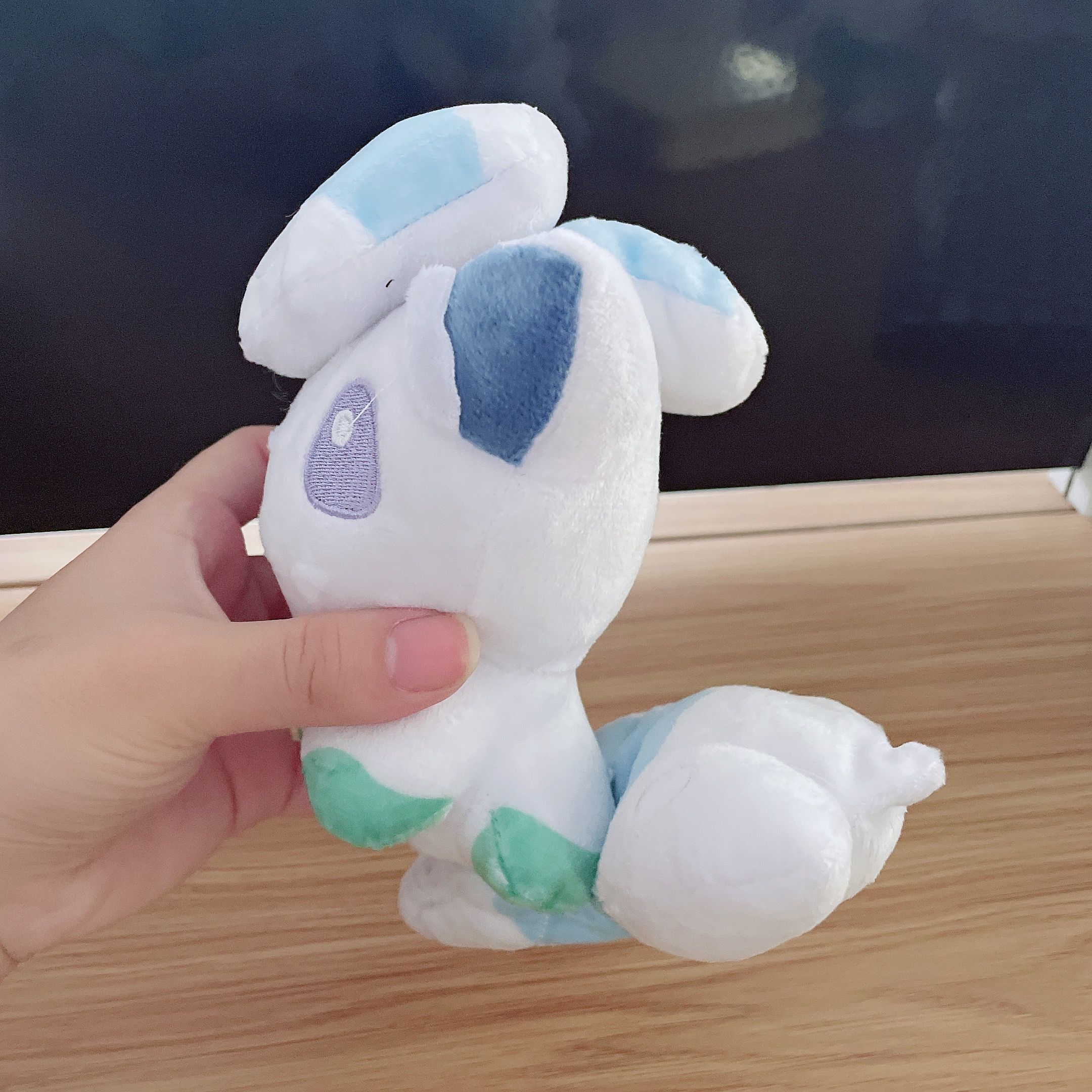 17cm Alola Ice Vulpix Plush Doll Pokemon Stuffed Toy Kawaii White Fox ...