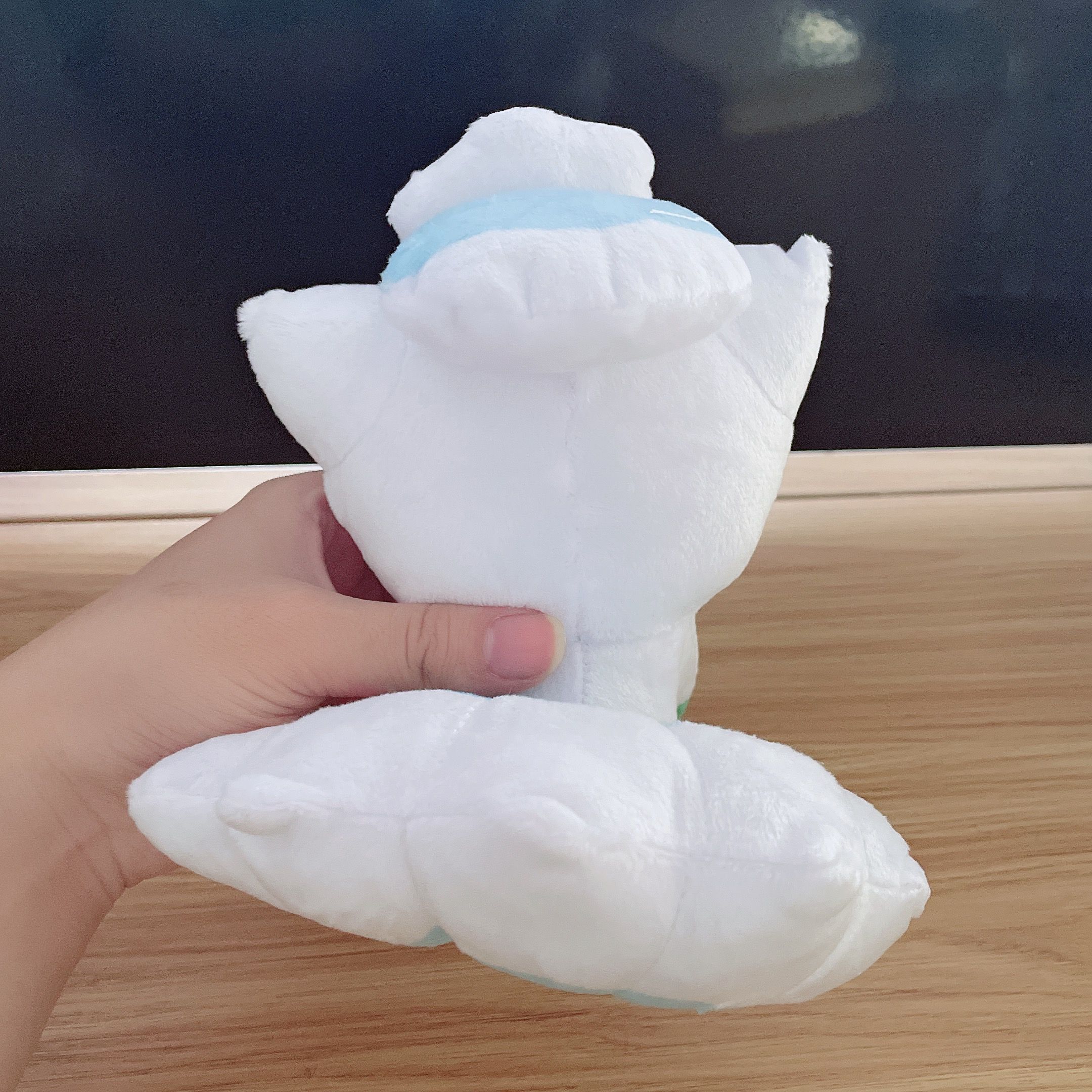17cm Alola Ice Vulpix Plush Doll Pokemon Stuffed Toy Kawaii White Fox ...