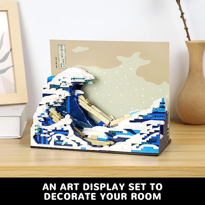 The Starry Night Micro Mini Building Kit for Children, Vincent Van Gogh ...