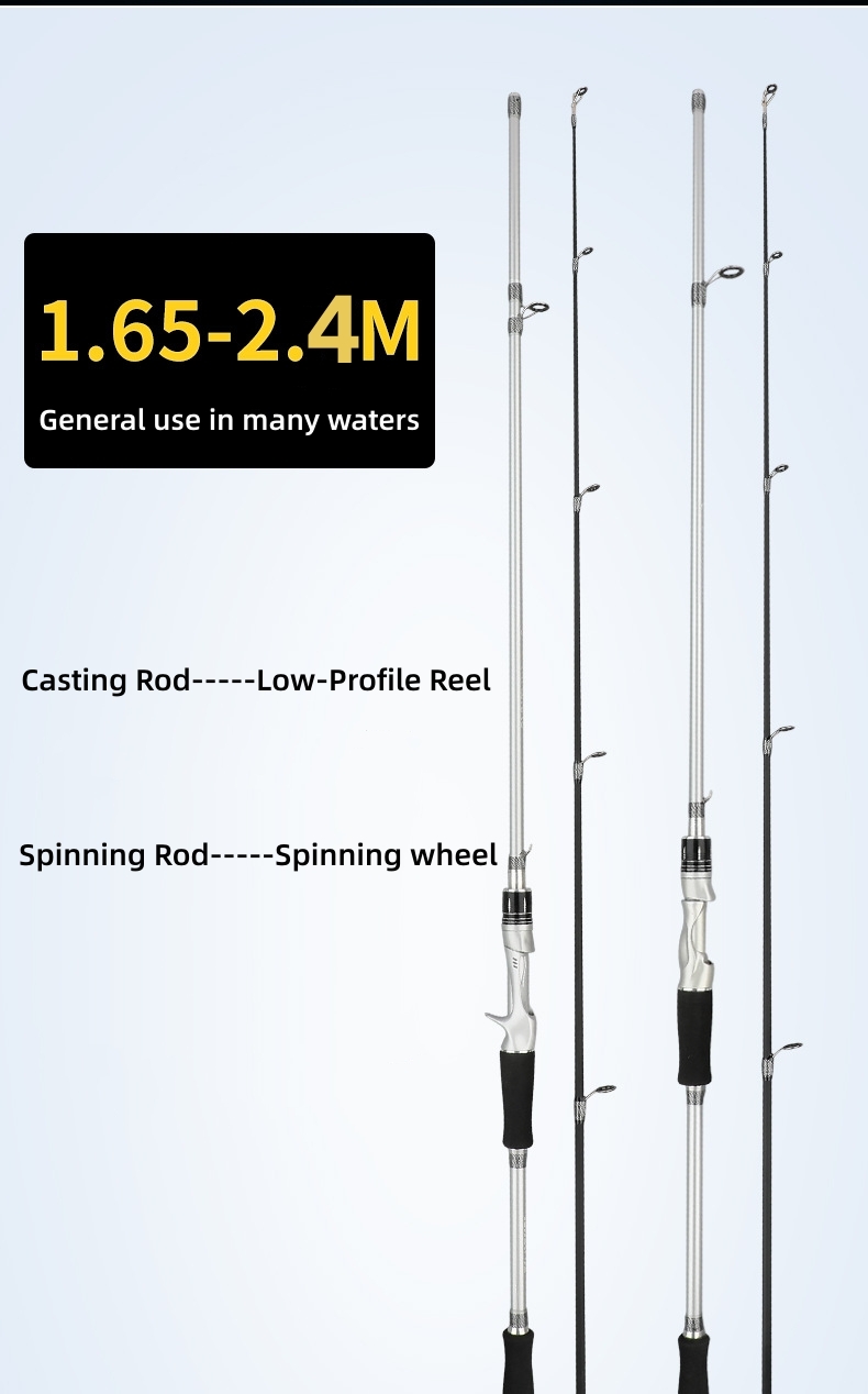NEW Mavllos Fast Solid M Tip Fishing Rod 1.65m/1.8m/2.1m/2.4m ...