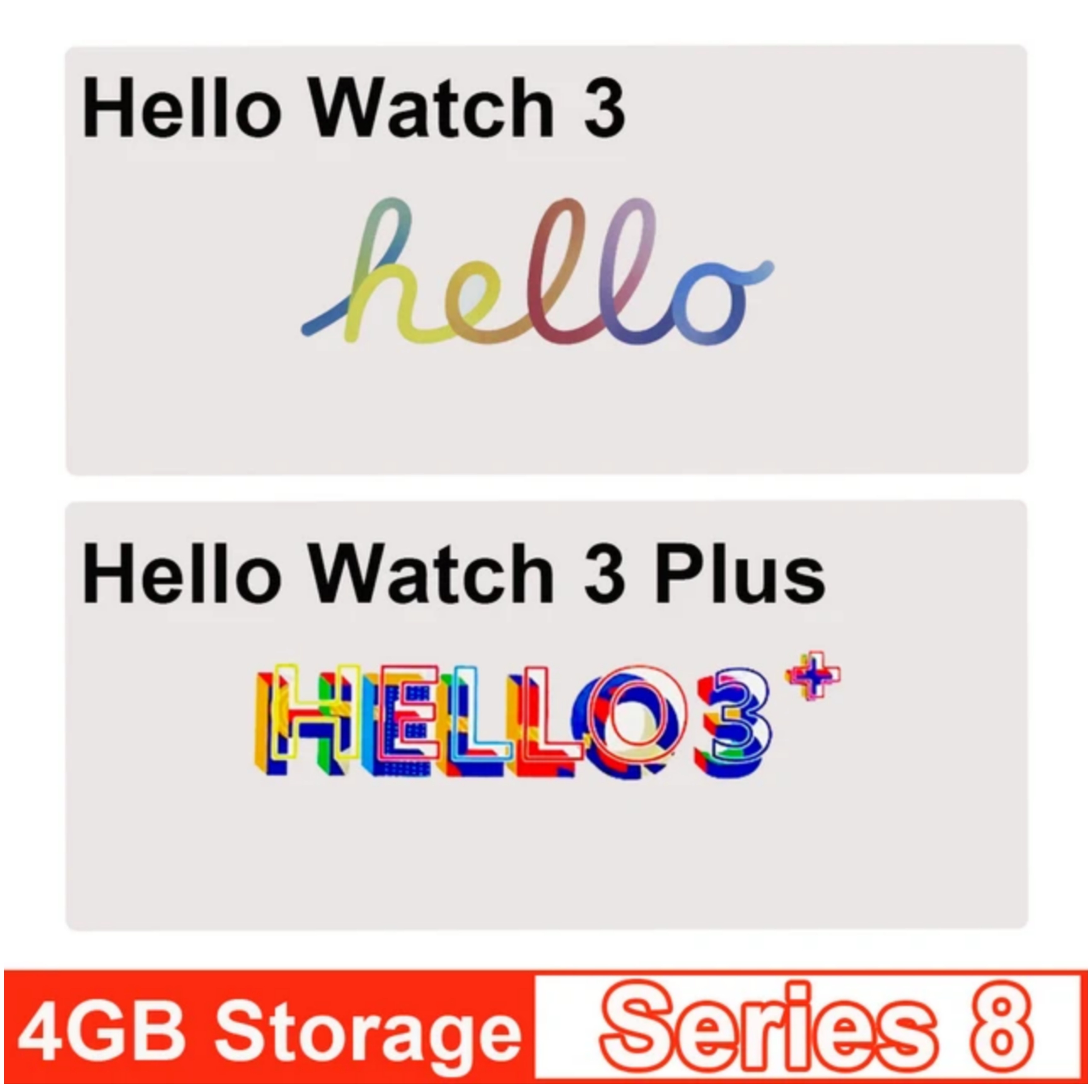 Hello Watch 3 Plus AMOLED Hello Watch 3 Upgrade Men's NFC Compass Smart ...