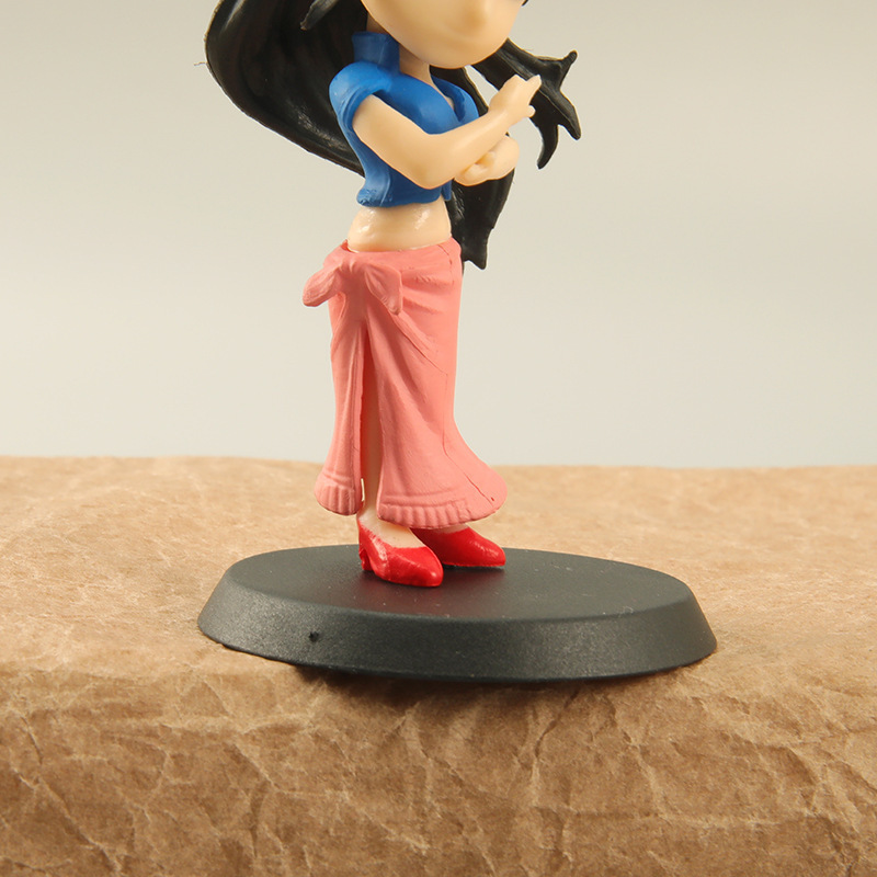 6Pcs/Set 8-9cm Japan One Piece Anime Figure Nico Robin Yamato X Drake ...