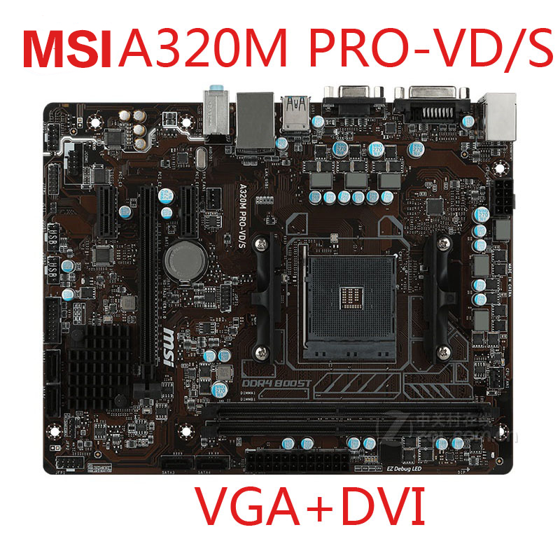 MSI/MSI A320M-A PRO MAX/M2 V2/V/VD PLUS/S/VH/WATER AM4 motherboard ...