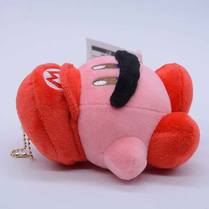 15cm Japan Nintendo Game Kirby Cosplay Mario Luigi Key Chain Cartoon ...
