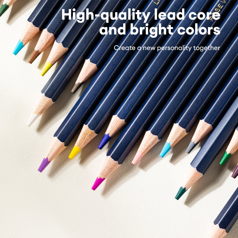 Deli 24/36/48/72 Color Pencils Set Water Soluble Colored Pencil Art ...