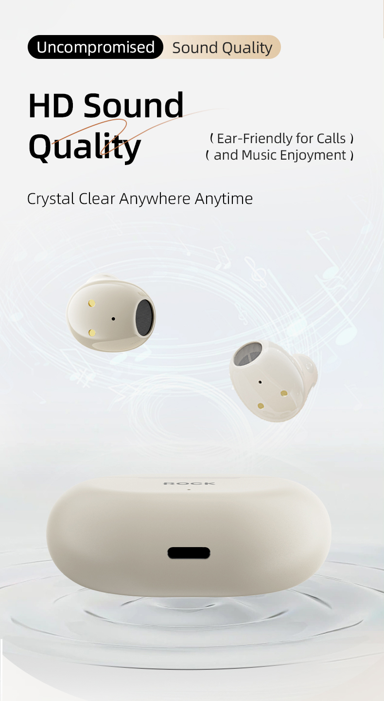 Rock Space EB900 True Wireless Earbuds Bluetooth 5.3 TWS Earphones ...