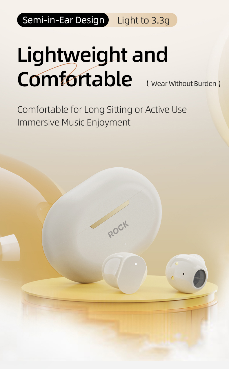 Rock Space EB900 True Wireless Earbuds Bluetooth 5.3 TWS Earphones ...