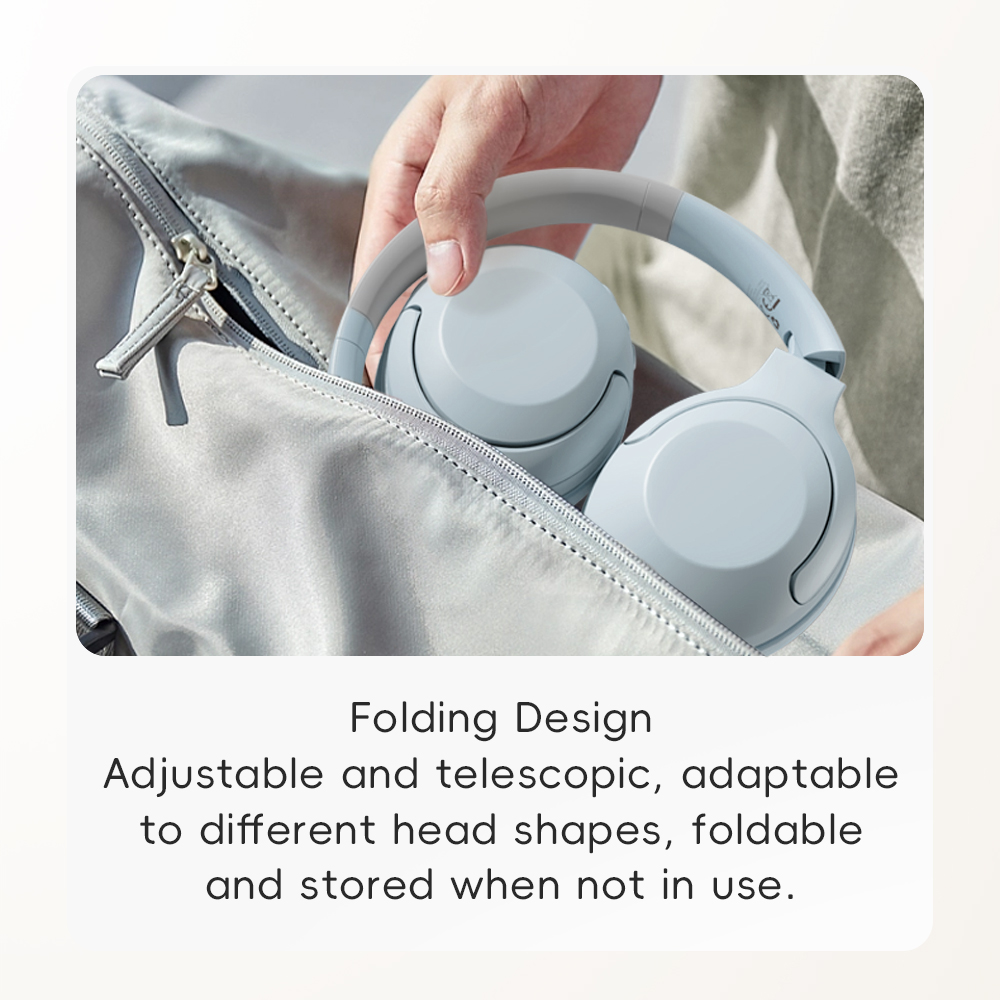 Rock Space O3 ANC Wireless Headphones Active Noise Cancelling Bluetooth ...