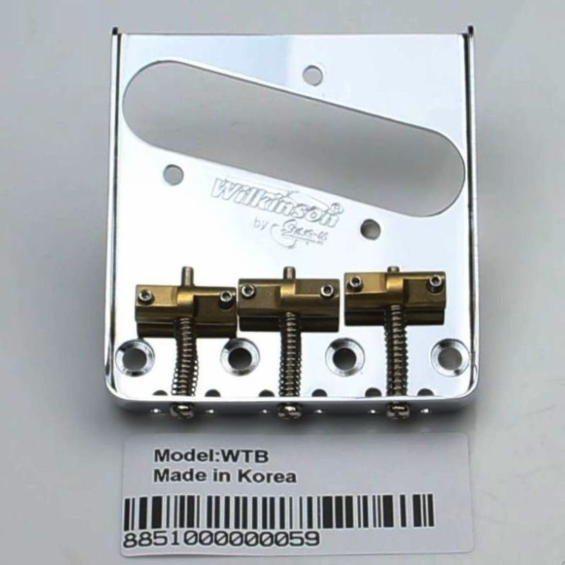 Wilkinson WTB Chrome silve Black Gold Vintage Style Fixed Tele Electric ...