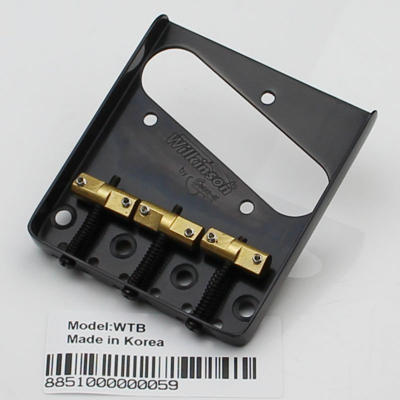 Wilkinson WTB Chrome silve Black Gold Vintage Style Fixed Tele Electric ...