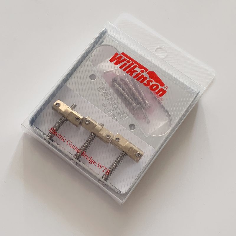 Wilkinson WTB Chrome silve Black Gold Vintage Style Fixed Tele Electric ...