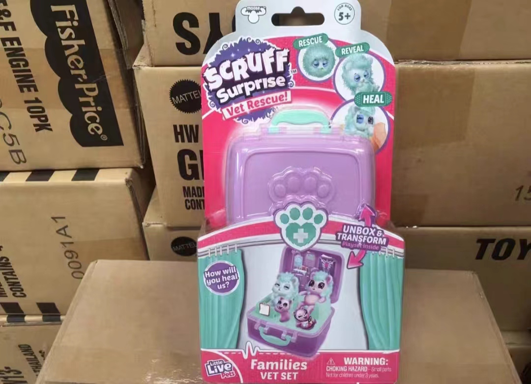 Little Live Pets Scruff Surprise Vet Rescue - Vet Set with Polar Bear ...