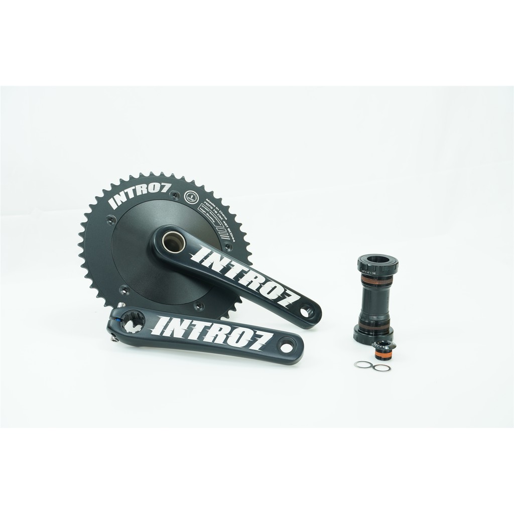 INTRO7 Alumniun Alloy Crankset Fixed Gear crankset 49T High Strength ...