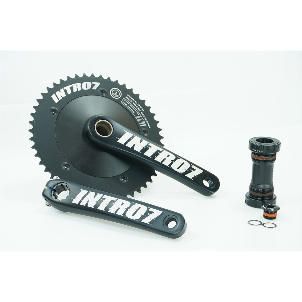 INTRO7 Alumniun Alloy Crankset Fixed Gear crankset 49T High Strength ...