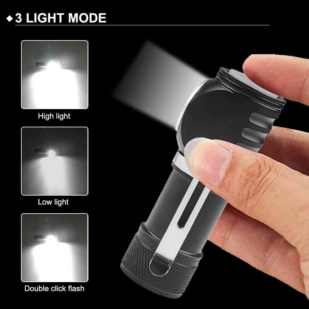 Asafee 6603 600LM Headlight Can be Disassembled Flashlight With Pen ...