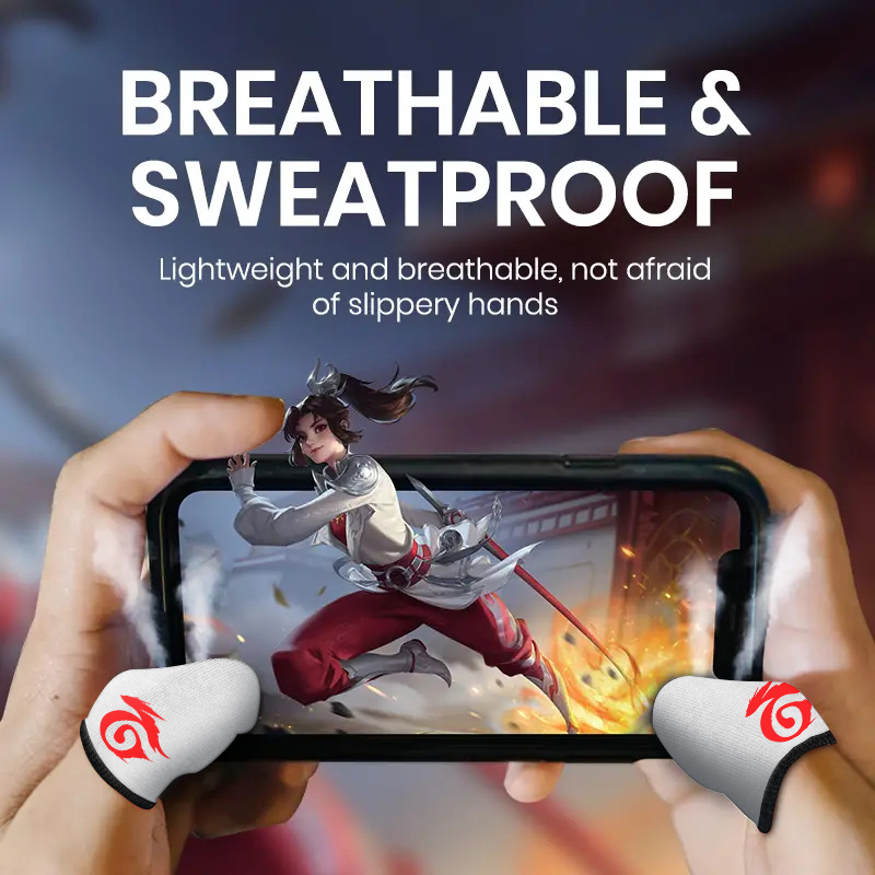 BlueWow Free Fire Gamers Sweatproof Gloves Mobile Finger Sleeve ...