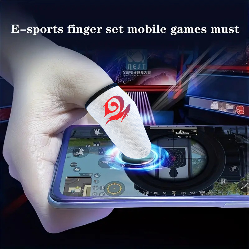 BlueWow Free Fire Gamers Sweatproof Gloves Mobile Finger Sleeve ...
