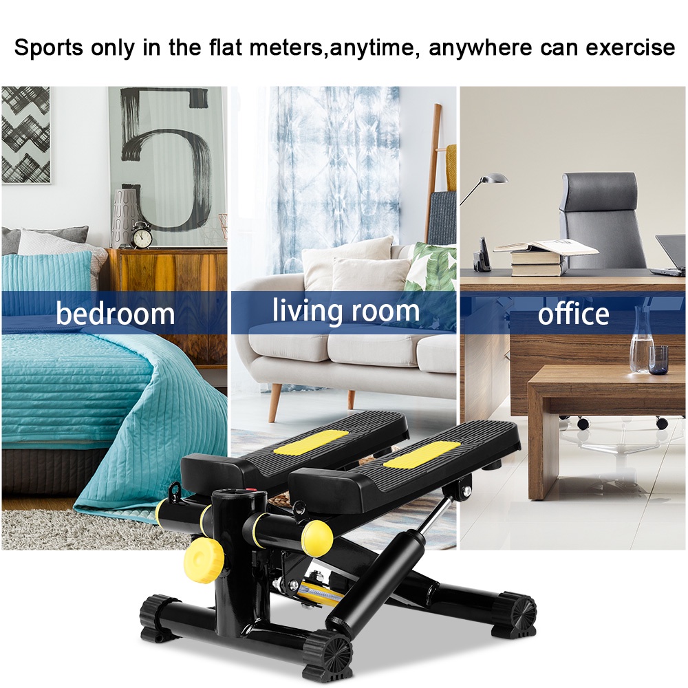 YEESALL Step Machine Home Foot Stepper Sport Mini Stepper Machine Gym ...