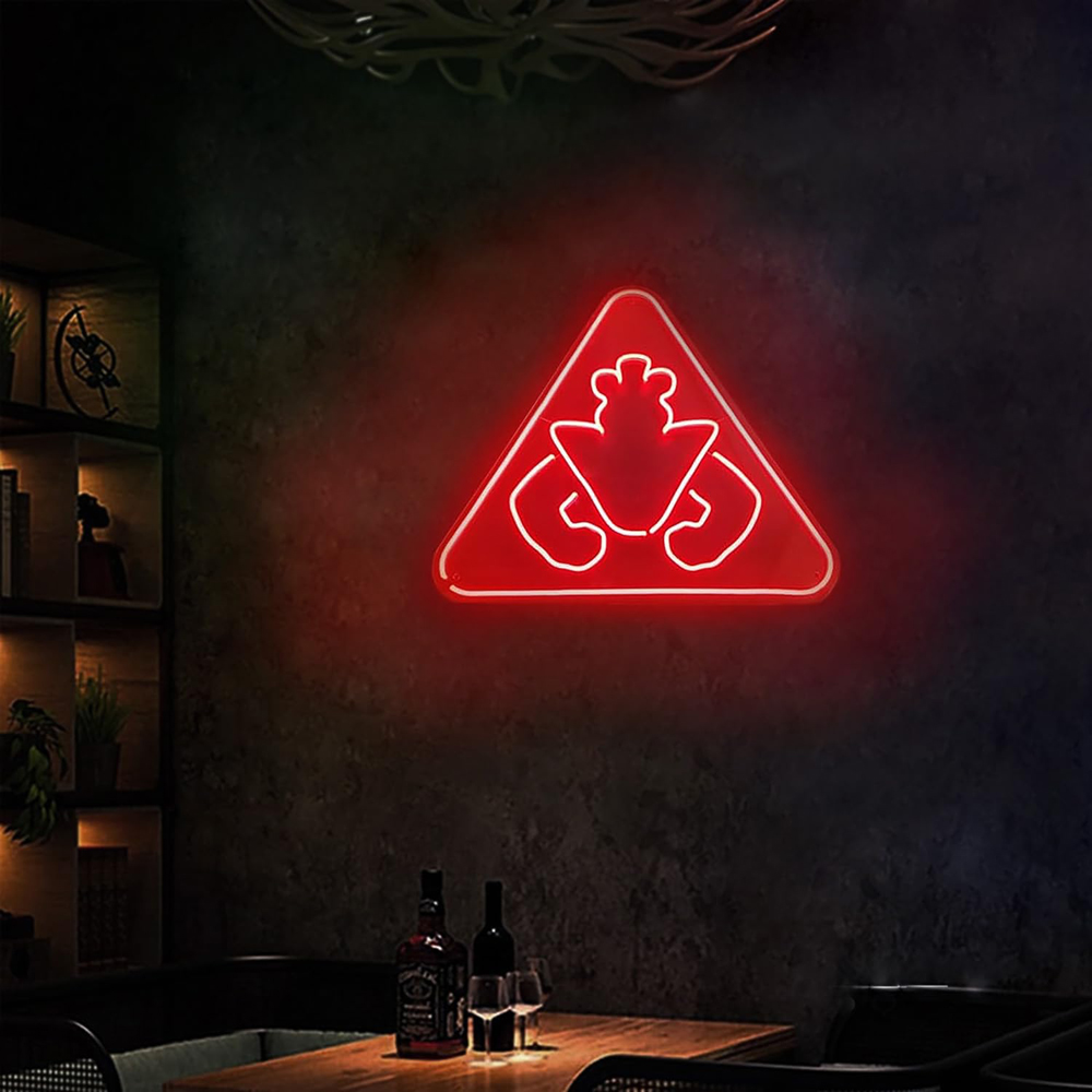 FNaF SB LED Neon Sign Security Breach Neon Sign, FNaF fan art Neon ...