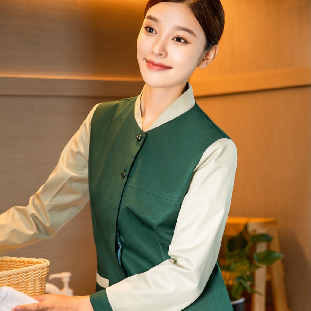 Ready Stock Cleaning Work Clothes Long Sleeve Hotel Guest Room ...