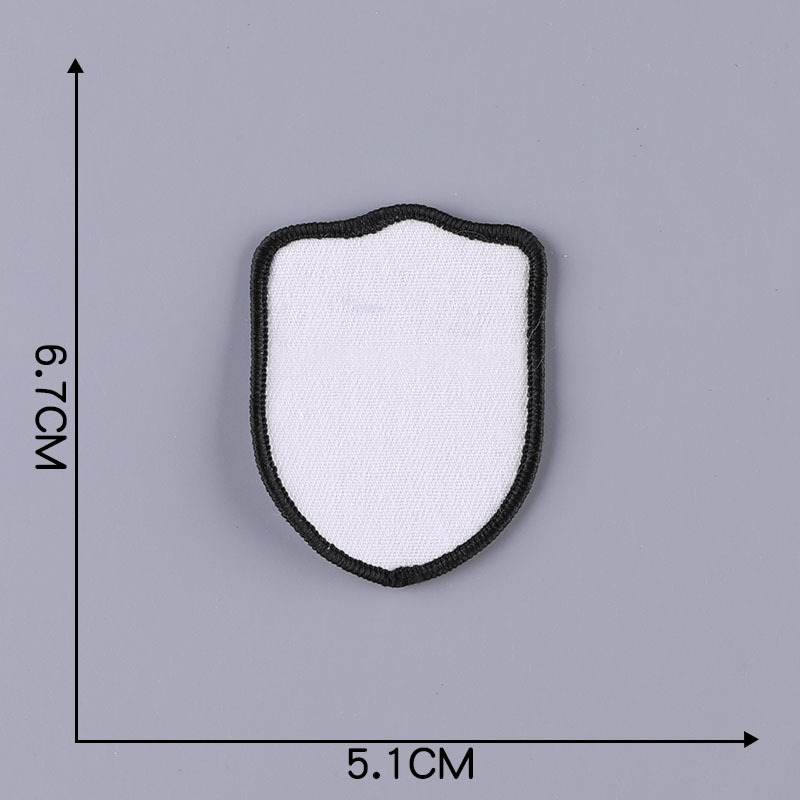 White Embroidery DIY Creative Blanks Stickers,Clothing Thermoadhesive ...