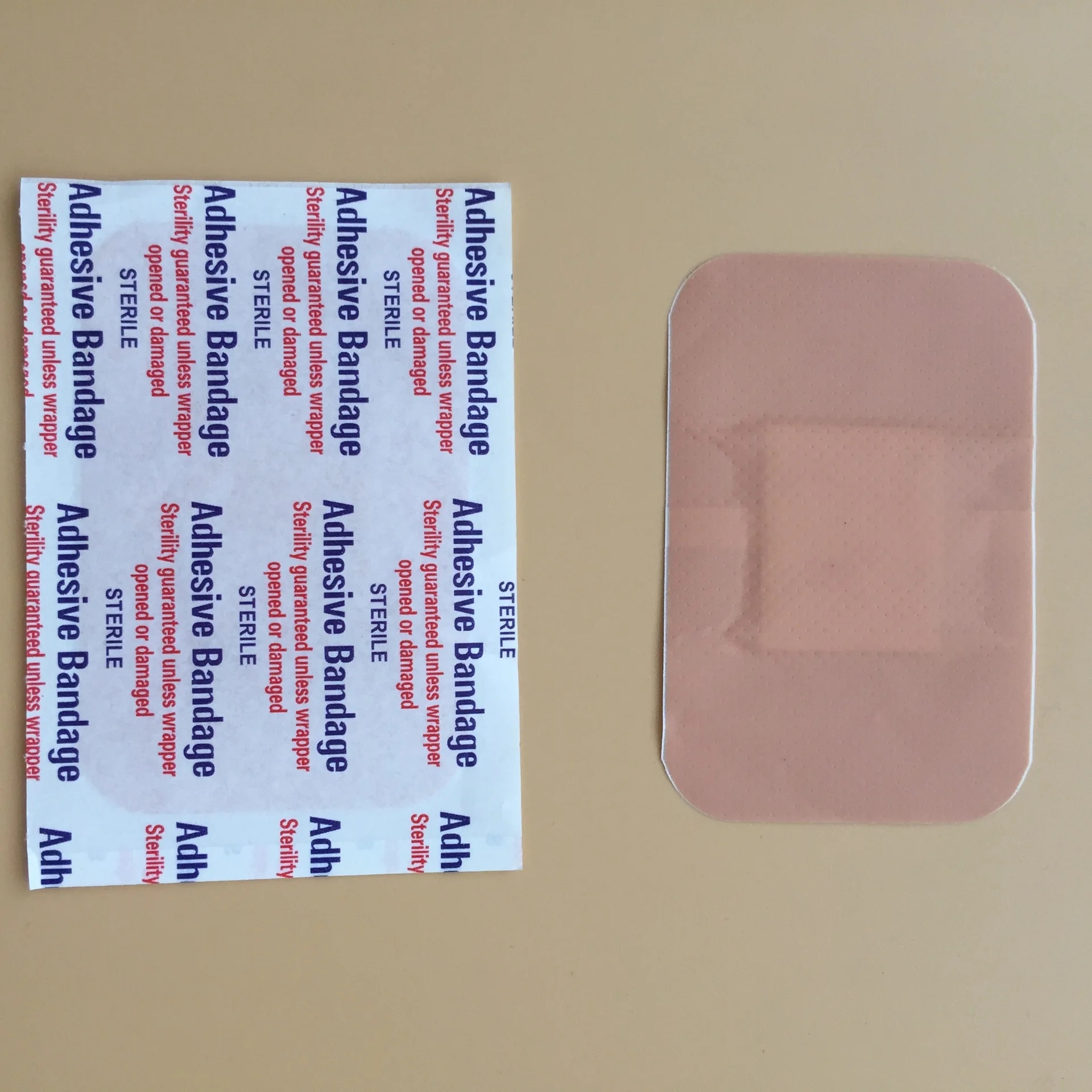 50pcs Large Skin Adhesive Wound Patches Band Aid Square Shaped ...