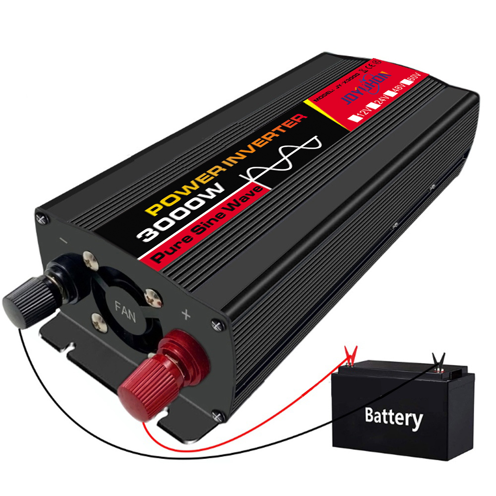 JOYUHON Solar Inverter System Set 3000W Pure Sine Wave Power Inverter ...