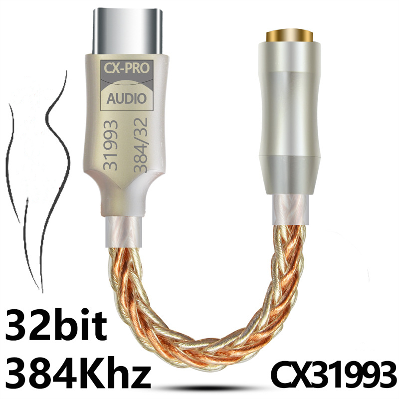 Conexant CX31993 USB Type C Earbuds CX-PRO DAC Headphone Amp Blue with ...