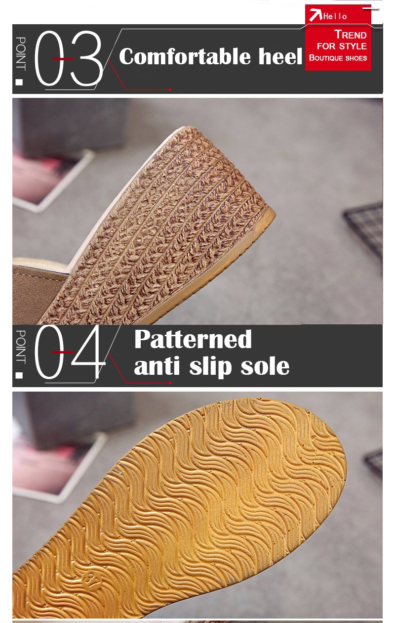 HA&HA Women Suede Wedge Sandals Korean Styles Poe Heel Sandals For ...