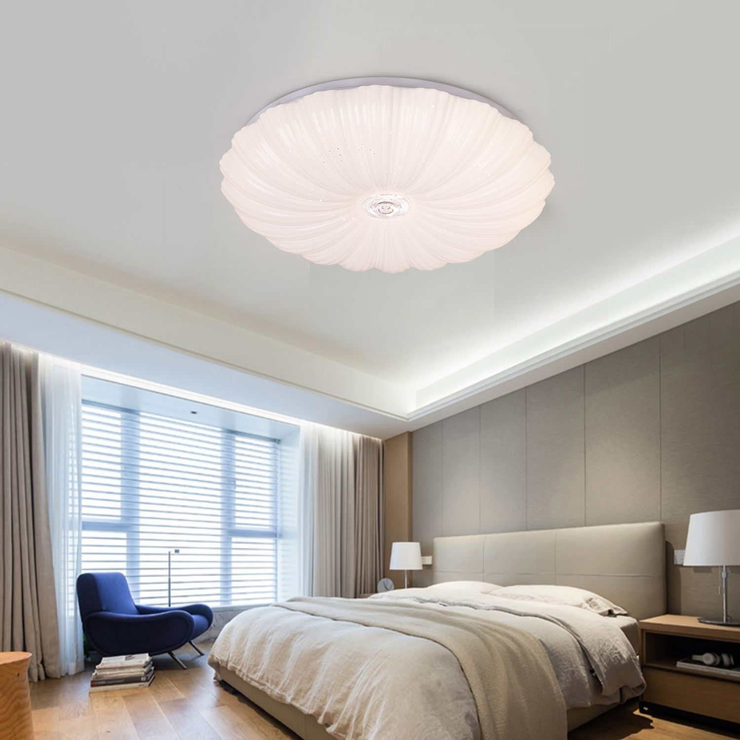 【Manila Stock】Creative Shell Ceiling Lights Modern Design LED Ceiling ...