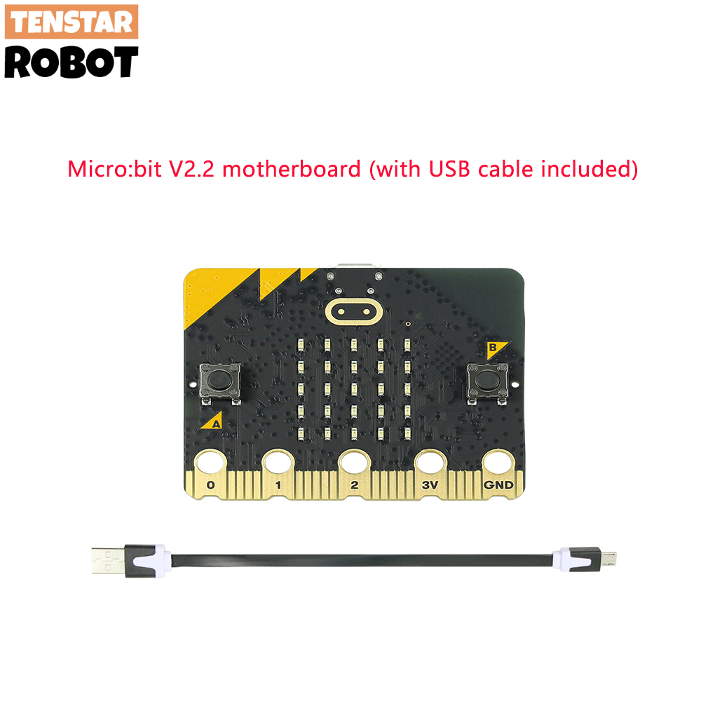 Programmable Robot Micro:bit V2 Smart Car Kit/Qtruck/python Education Microbit Programmable ...
