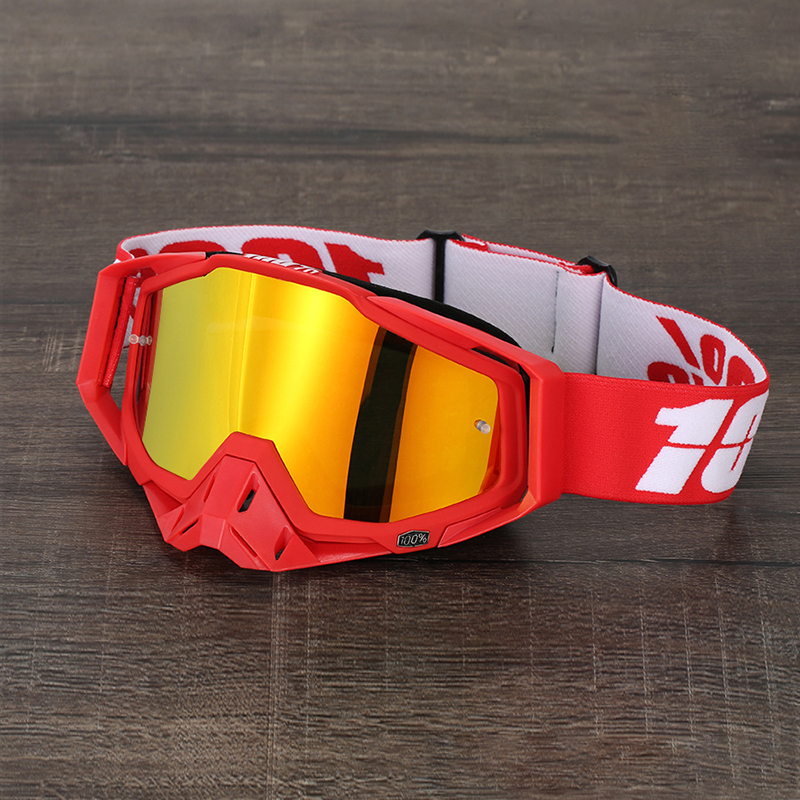 100% 336 Motocross Goggles UV400 Motorcycle Glasses MTB Helmet Goggle ...