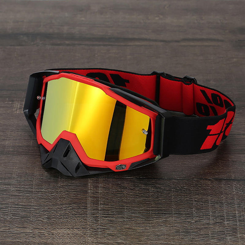 100% 336 Motocross Goggles UV400 Motorcycle Glasses MTB Helmet Goggle ...