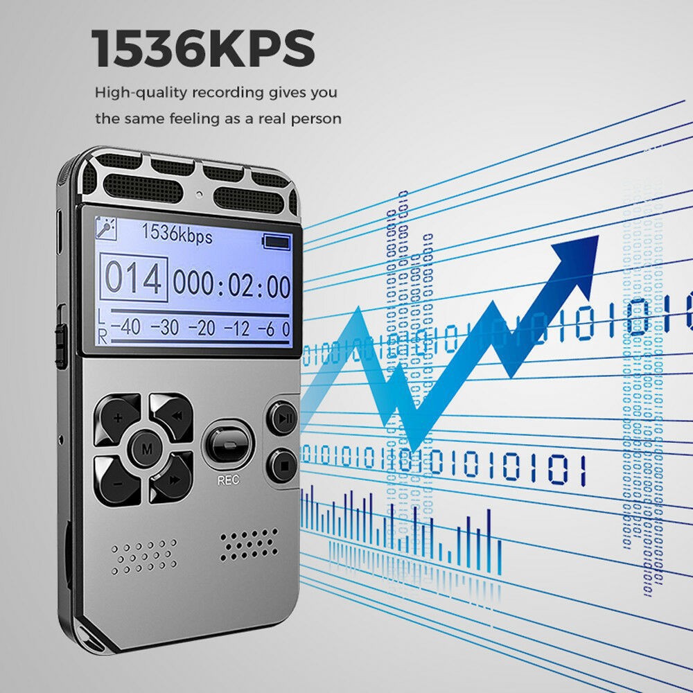 Intelligent digital recording pen, MP3 player, portable high-definition ...