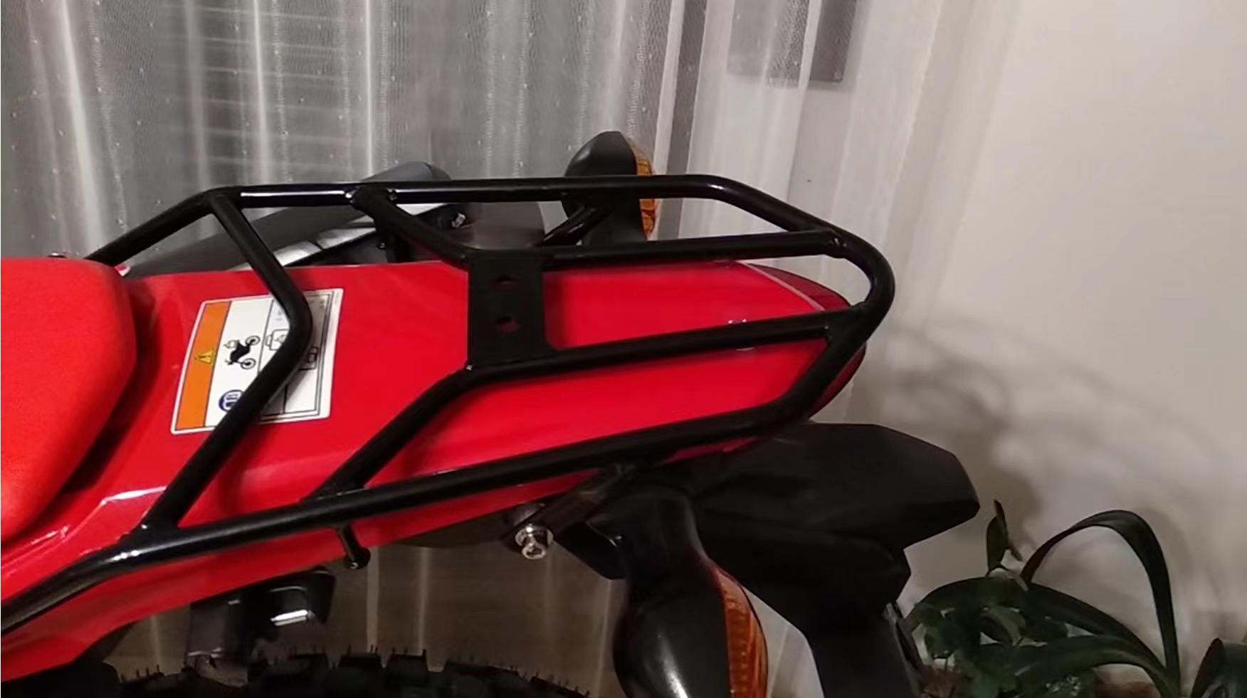 Honda CRF300L CRF300 RALLY TOP BOX bracket pit bike rear seat luggage ...