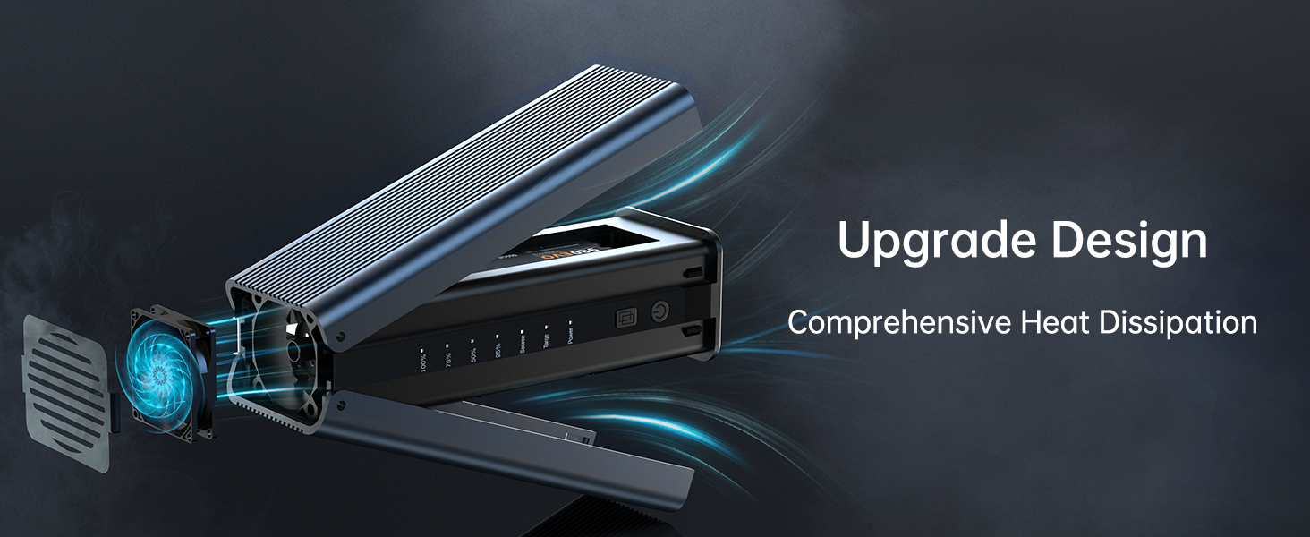 ACASIS Dual Bay M.2 NVME SSD Enclosure Offline Clone Duplicator USB C3 ...