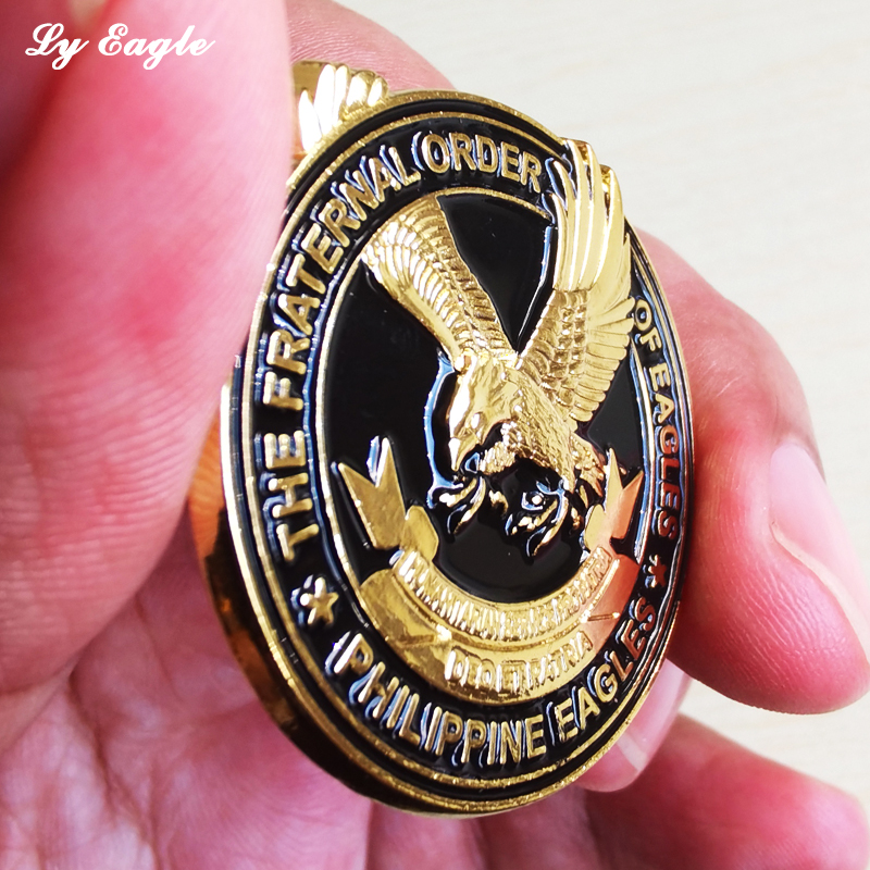 New Style 1.38Inches the Fraternal Order of Eagles Solid Emblem Eagle ...