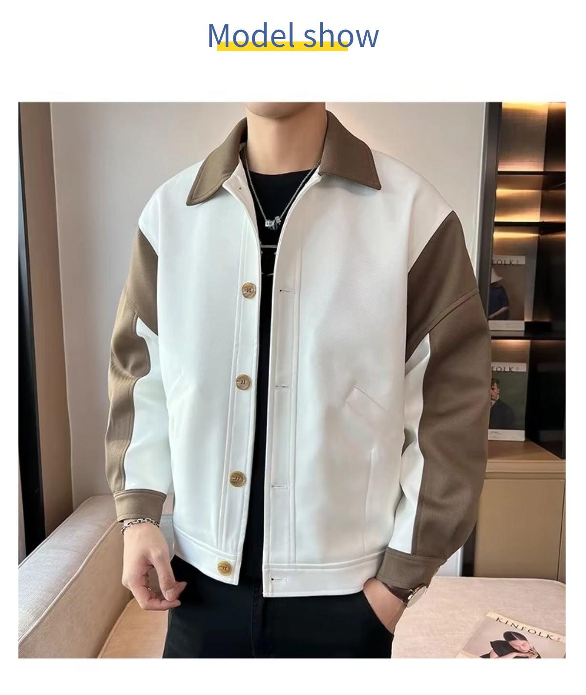 2025 New Trend Loose And Simple Korean Style Fashionable Jacket ...